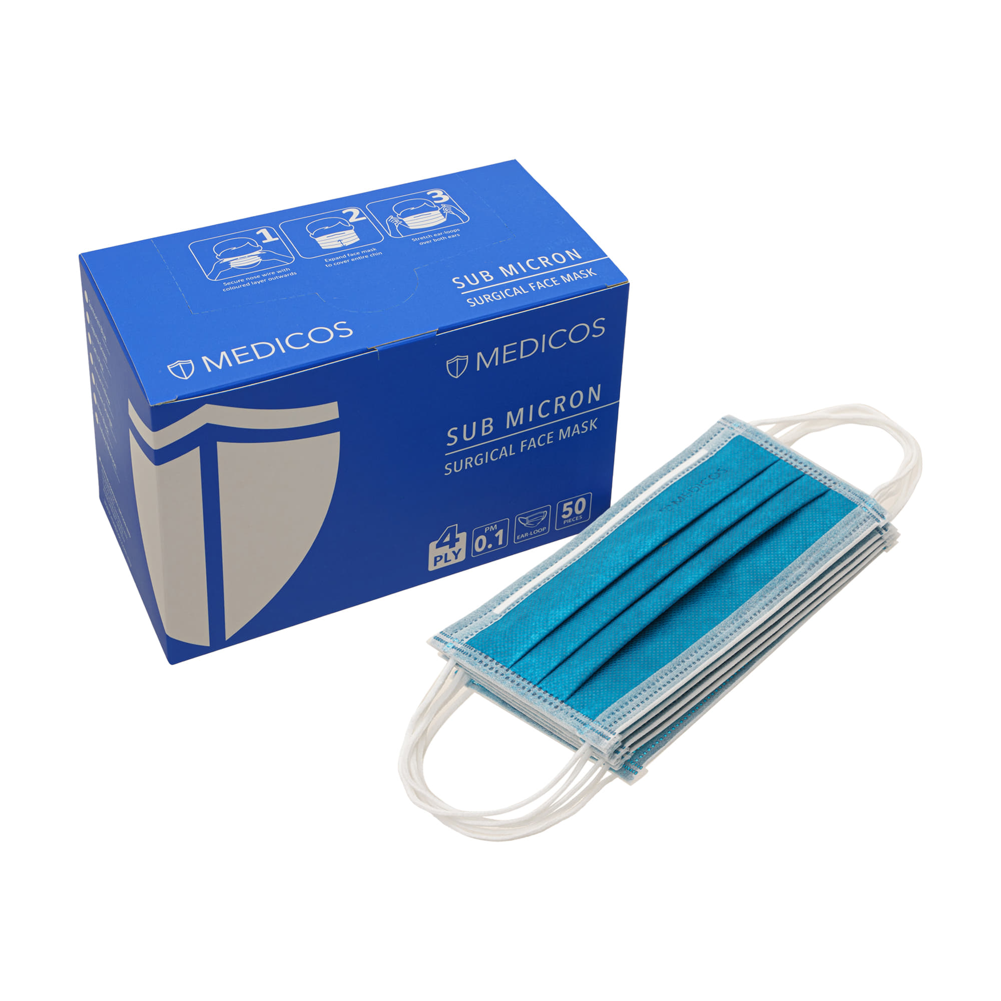 Limited Series Sub Micron Surgical Face Mask - MEDICOS